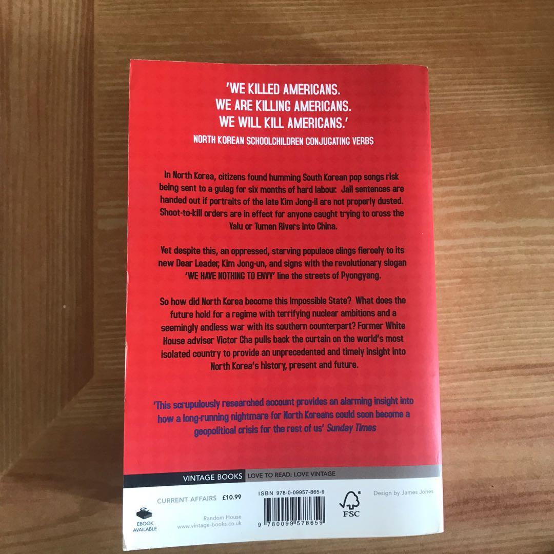 The Impossible State North Korea Past and Future Victor Cha, Books ...