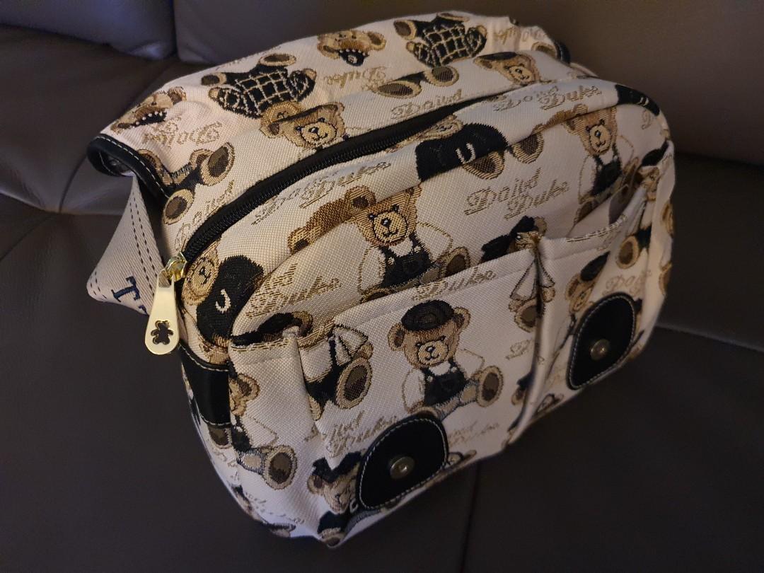 TTWN Bear Messenger Bag - Limited Edition Print, Women's Fashion, Bags ...