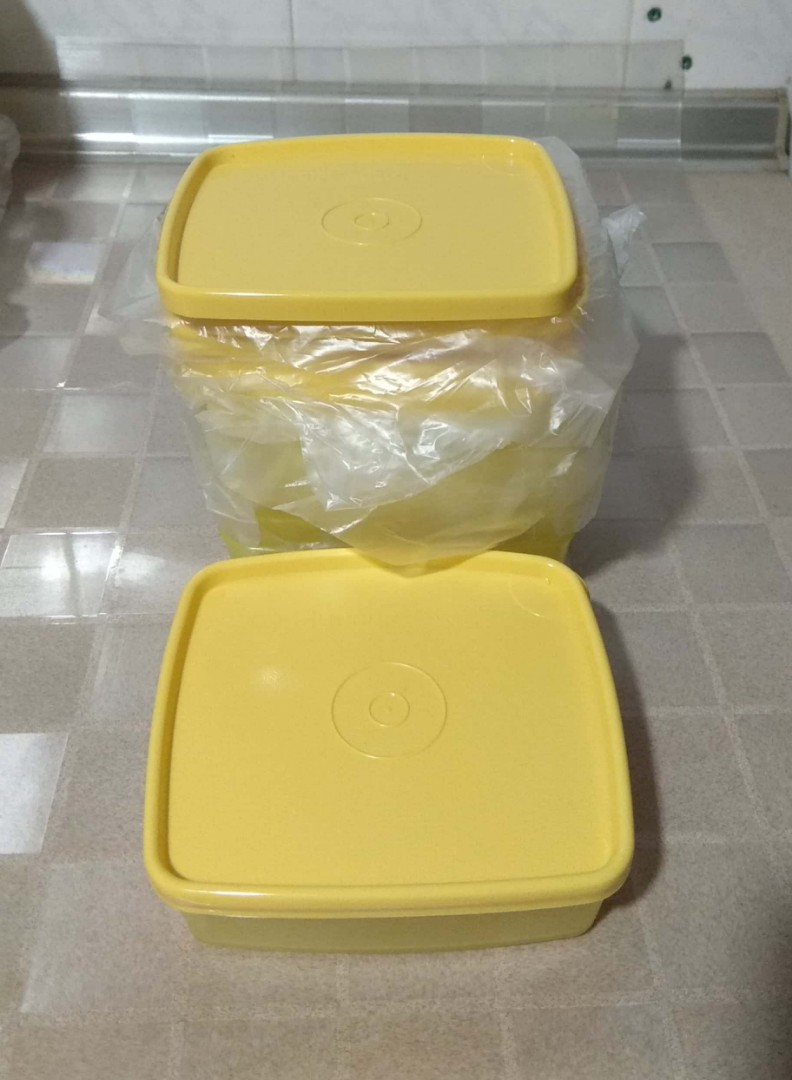 Tupperware Square Containers (6), Home Appliances, Kitchenware on Carousell