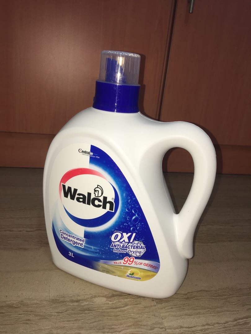 Walch 3 litre Fresh Lemon detergent, Furniture & Home Living, Cleaning ...