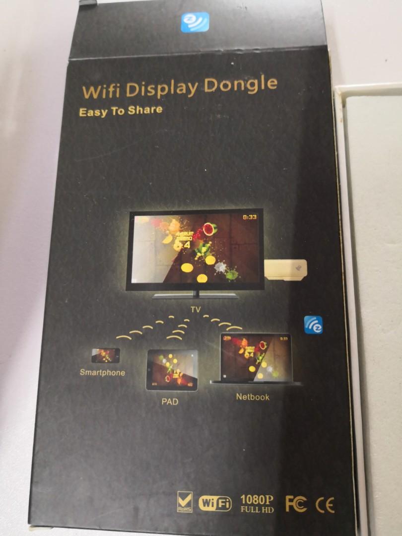 Wifi display dongle share your pc or phone on TV, Mobile Phones ...