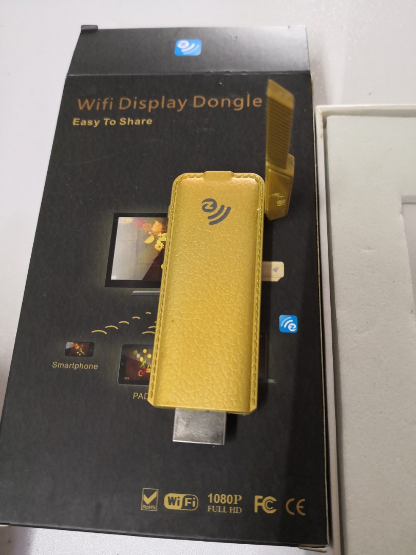 Wifi display dongle share your pc or phone on TV, Mobile Phones ...