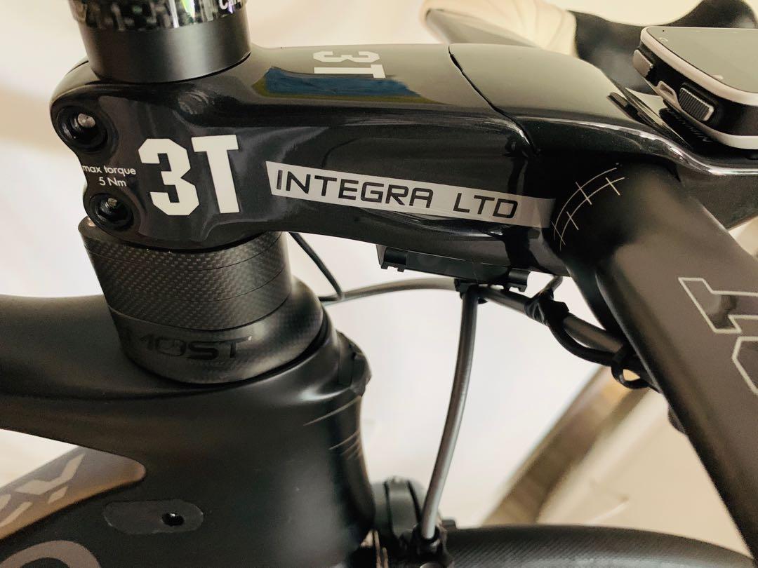 3T Integra Ltd Carbon stem Garmin mount, Sports Equipment, Bicycles ...