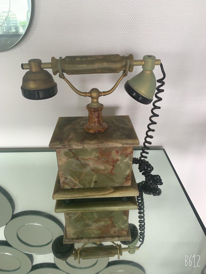 Antique telephone - Jade, Furniture & Home Living, Home Decor, Vases ...