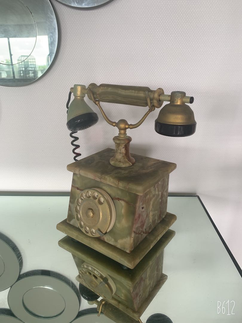 Antique telephone - Jade, Furniture & Home Living, Home Decor, Vases ...
