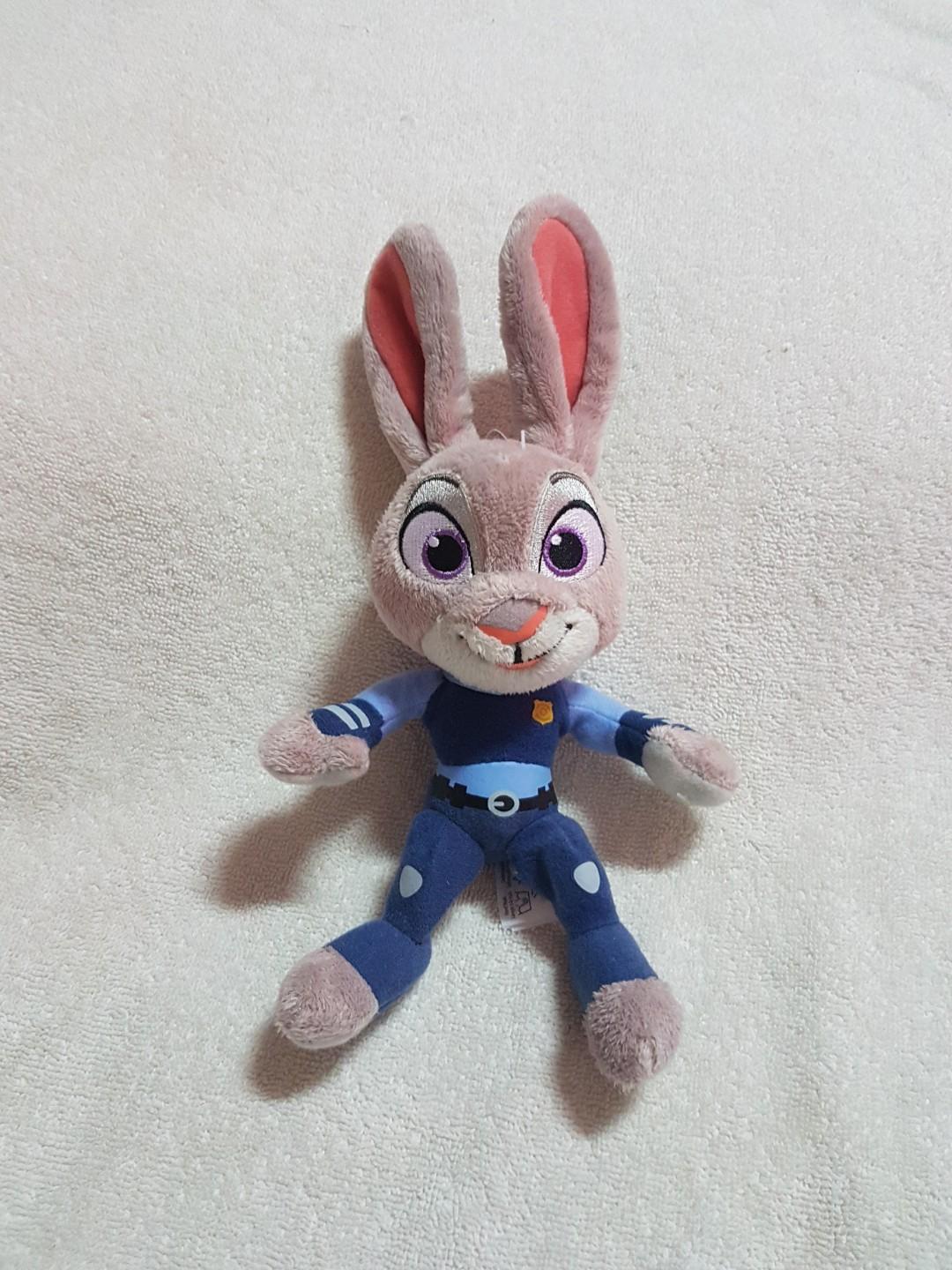 Authentic Tomy Disney Zootopia Officer Lieutenant Judith Laverne Judy ...