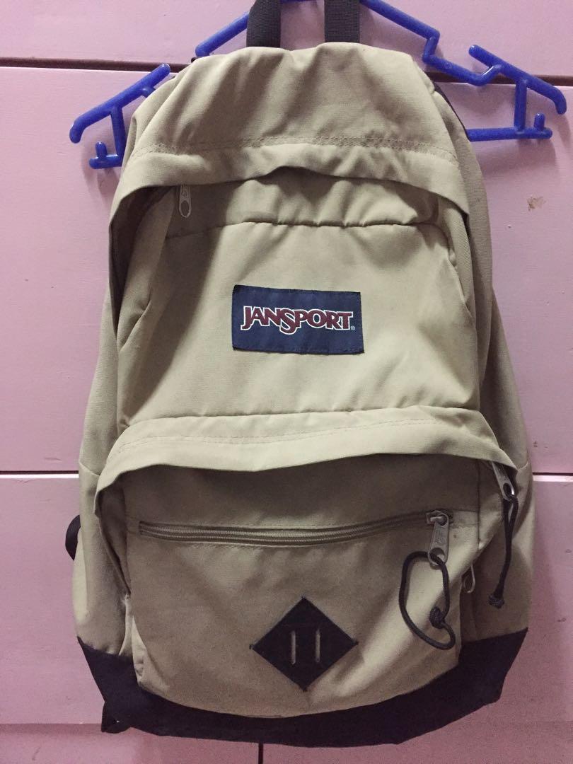 Beige Jansport Bag with Laptop Compartment (15”), Women's Fashion, Bags ...