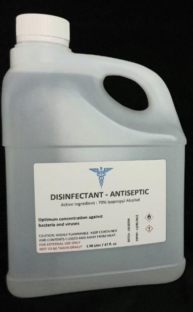 Brand New disinfectant and antiseptic sanitizer 2 litre, Everything ...