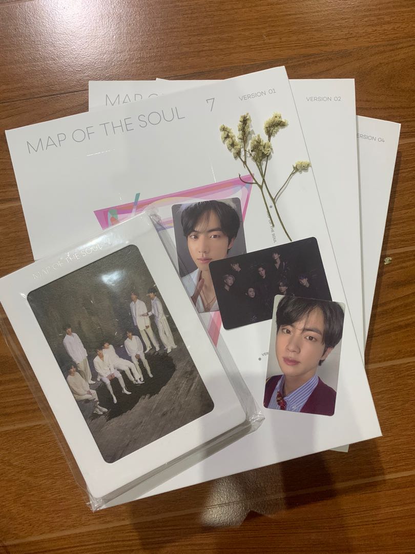 BTS MOTS MAP OF THE SOUL 7 VERSION 1 & 3 COMPLETE INCLUSIONS/SEALED, POSTER SET, Hobbies & Toys ...