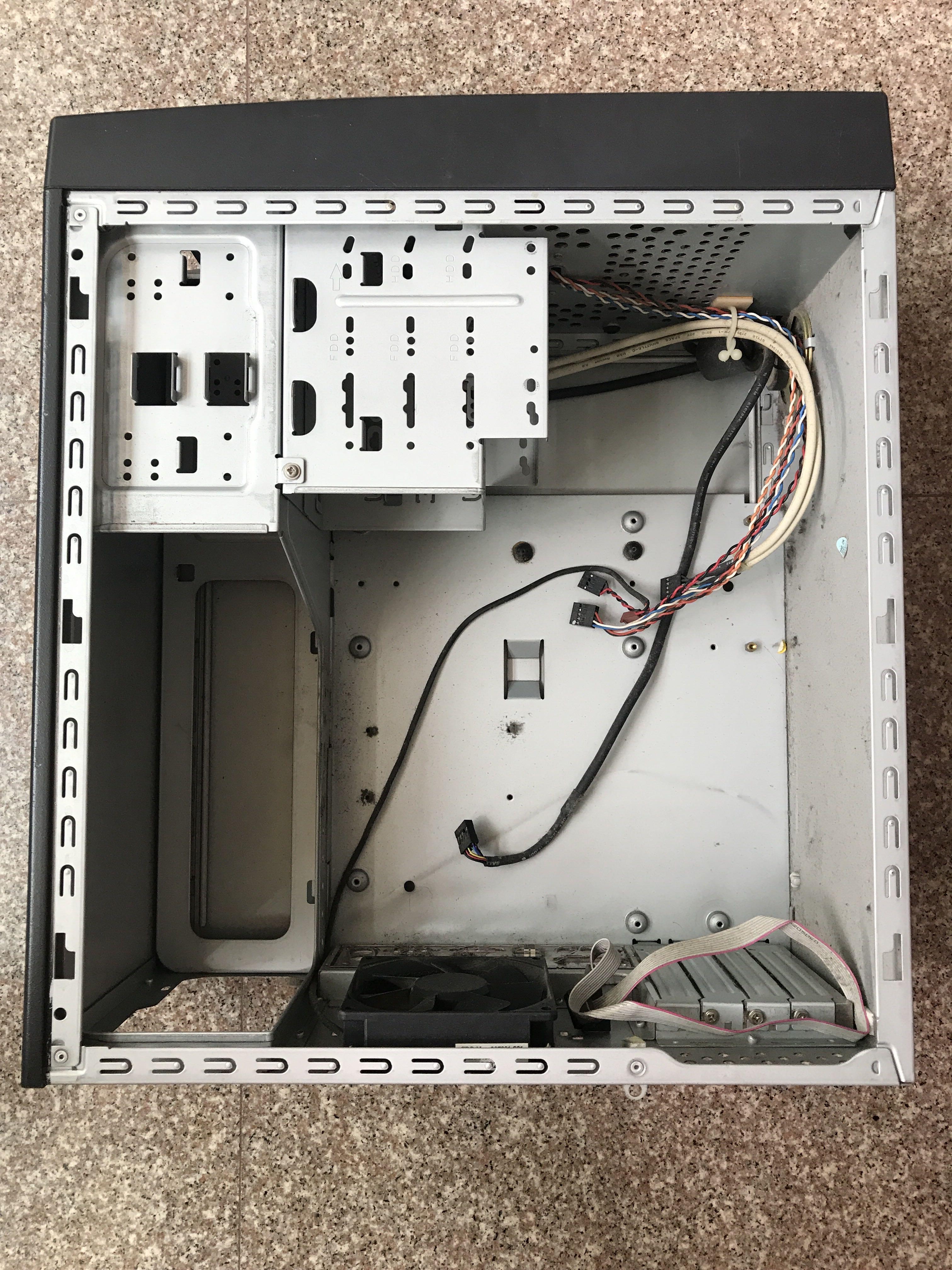 HP Compaq chassis casing enclosure desktop tower PC for microATX ...