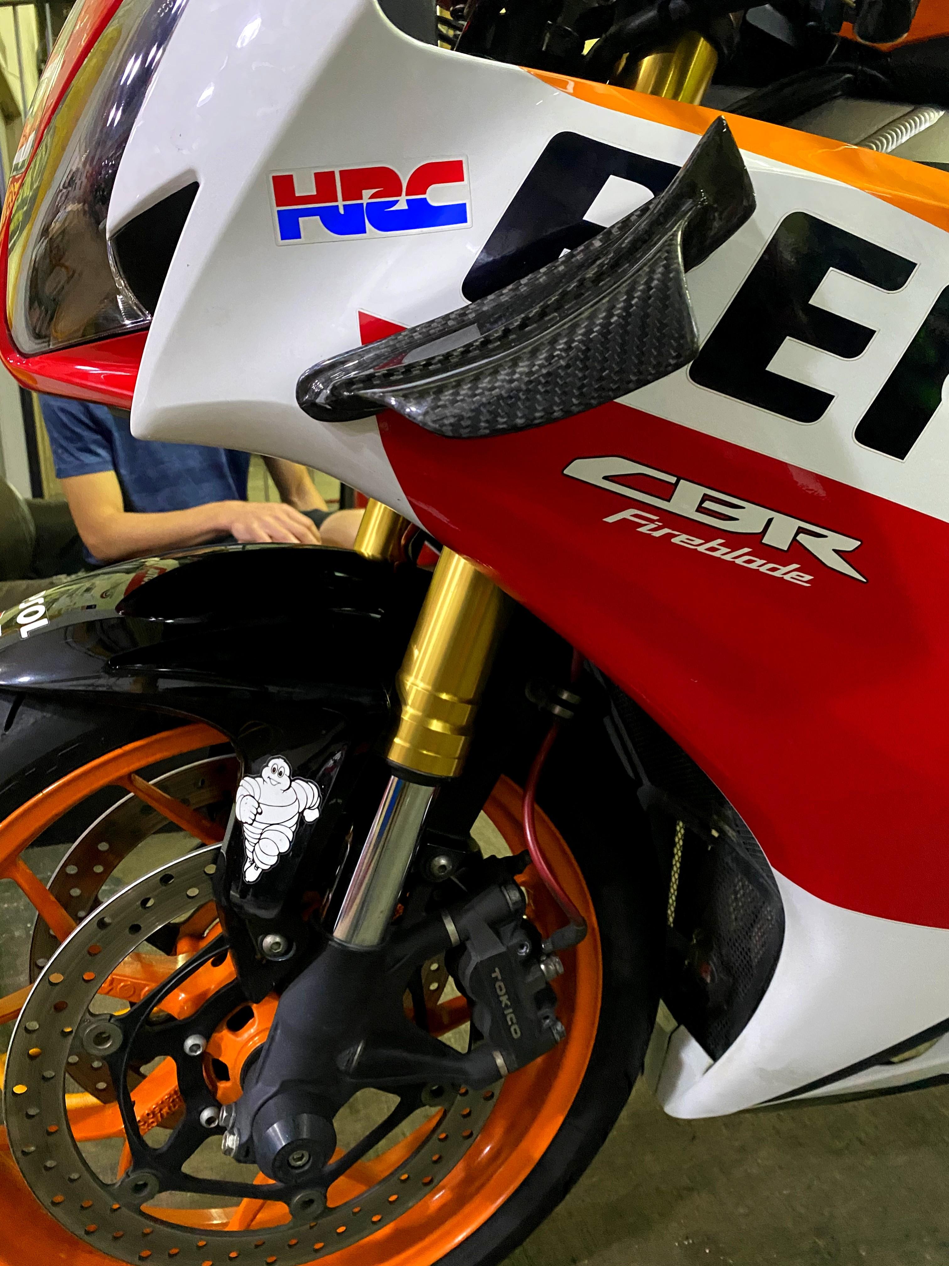 HONDA CBR1000RR ALL YEARS CARBON GP WINGLETS, Motorcycles, Motorcycle ...