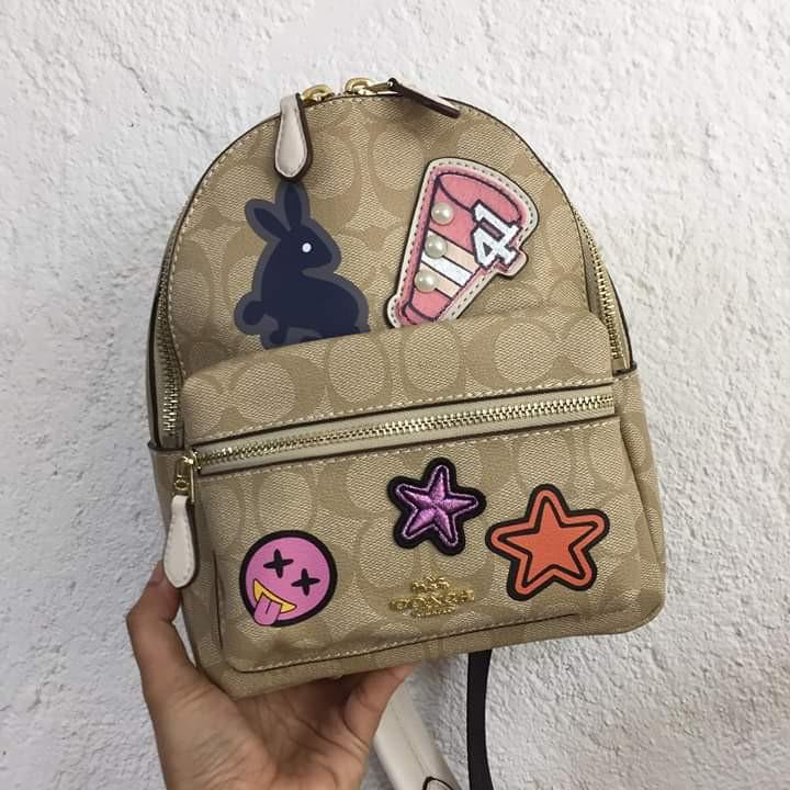 Coach mini backpack on Carousell