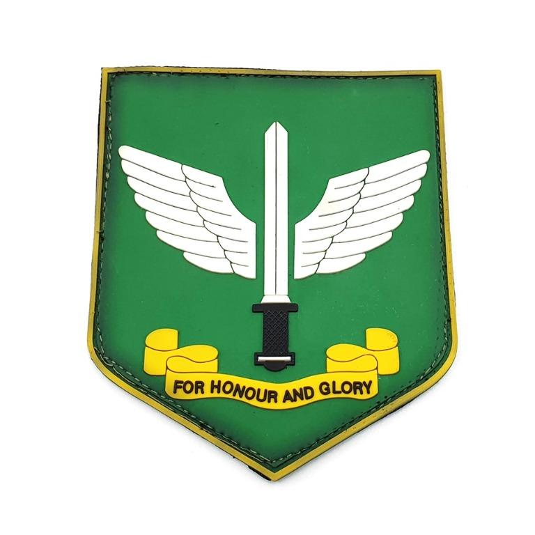 Commando large rubber morale patch, Sports Equipment, Exercise ...