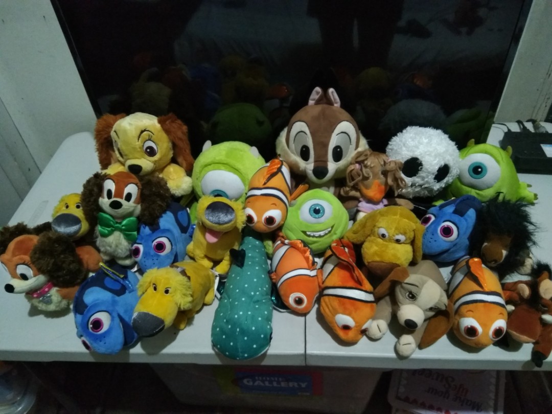 Disney Movie Character 24-Pc Plush Bundle, Hobbies & Toys, Toys & Games ...