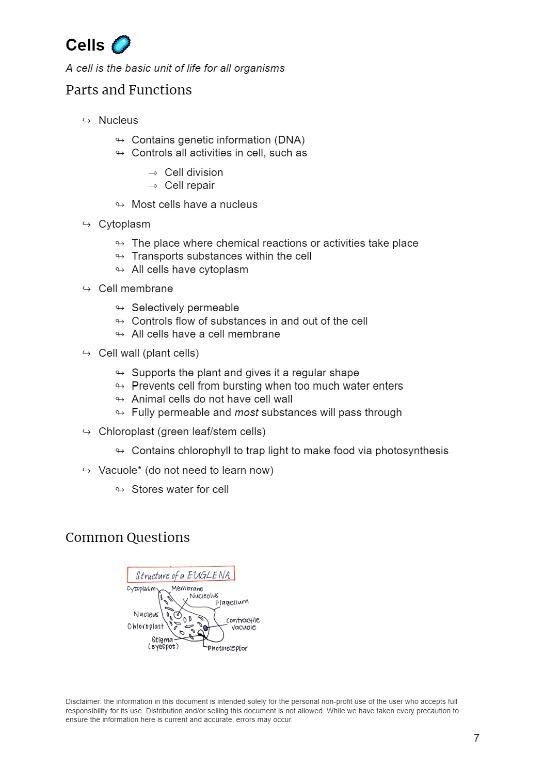 (GEP) P6 PSLE Science Notes, Hobbies & Toys, Books & Magazines ...