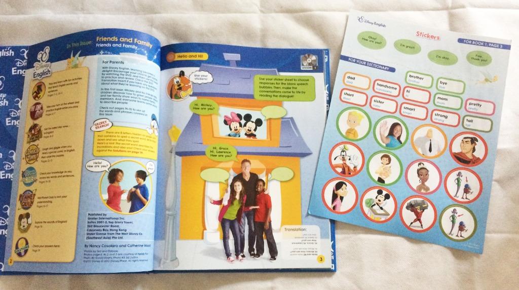 Educational Books and DVDs - Grolier Disney English Interactive Set ...