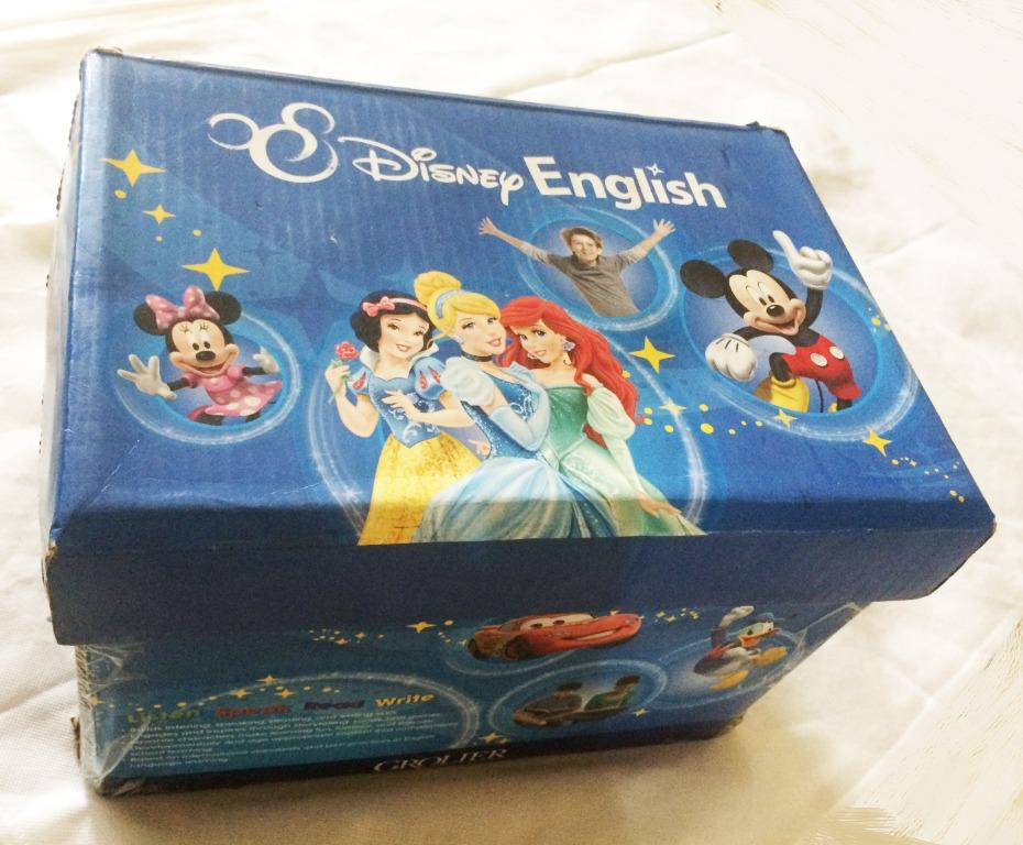 Educational Books and DVDs - Grolier Disney English Interactive Set ...