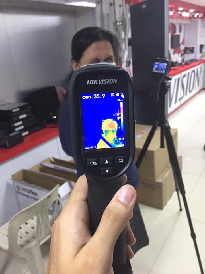 Hikvision Handheld Thermal Camera Scanner, Furniture & Home Living ...