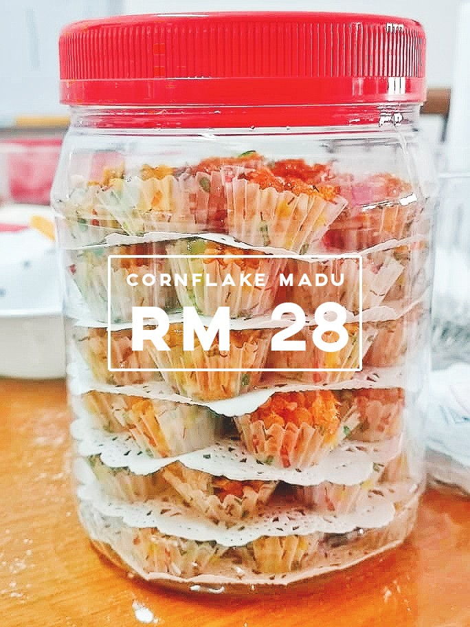 Honey Cornflakes and Tart Kuih Raya, Food & Drinks, Homemade Bakes on ...