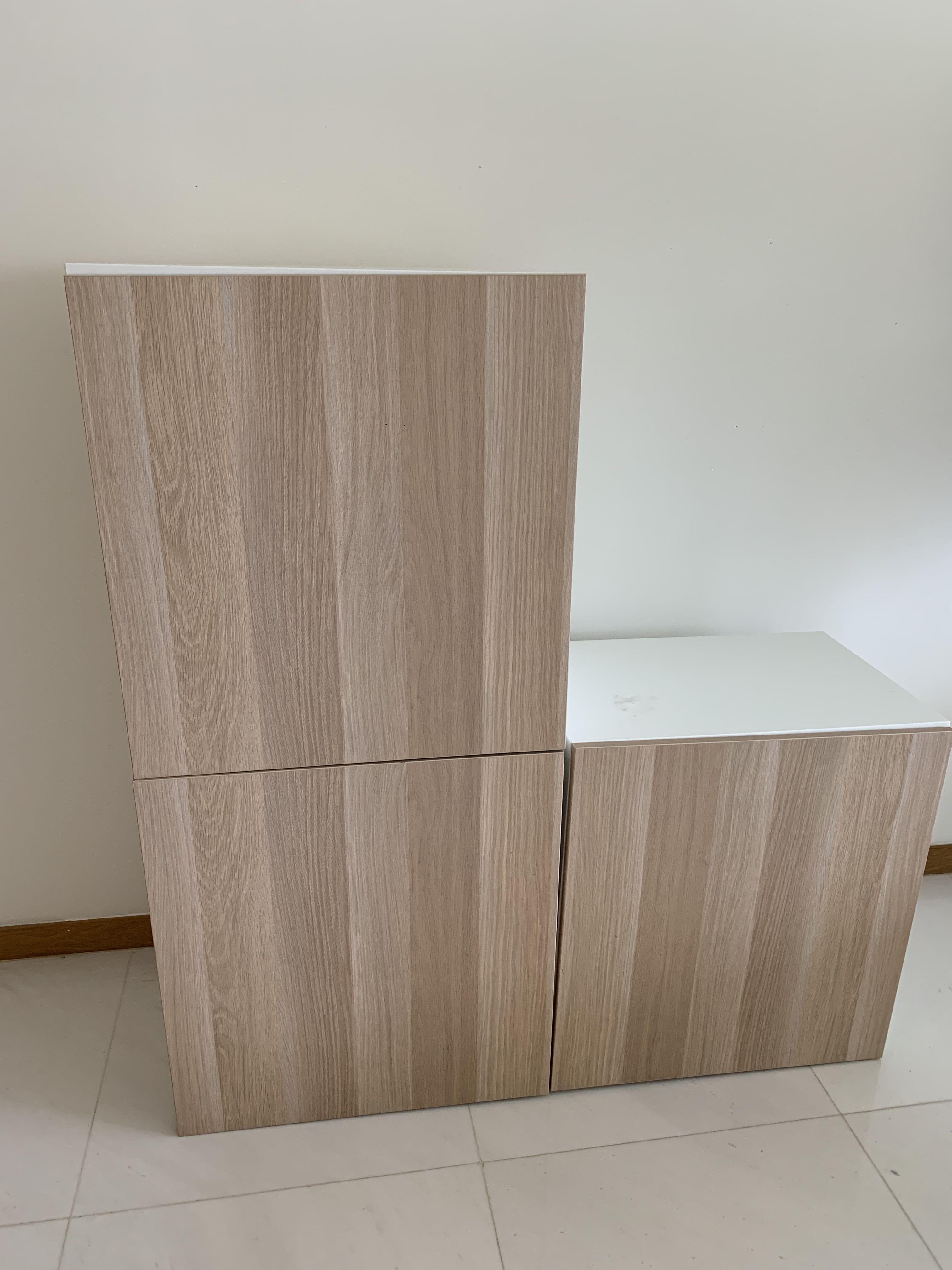 Ikea cupboard (1 box and unit of 2) , Furniture & Home Living ...