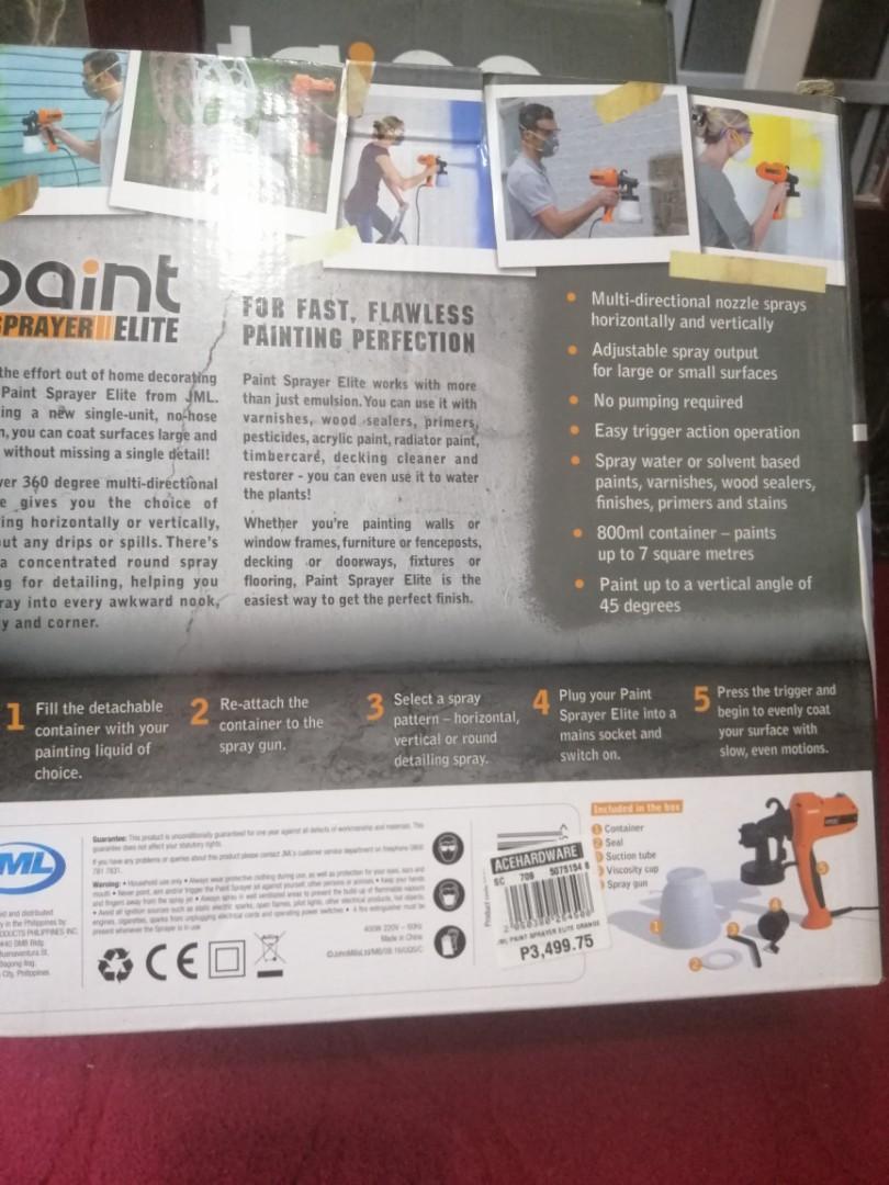 JML paint elite spayer, Hobbies & Toys, Stationary & Craft, Craft ...