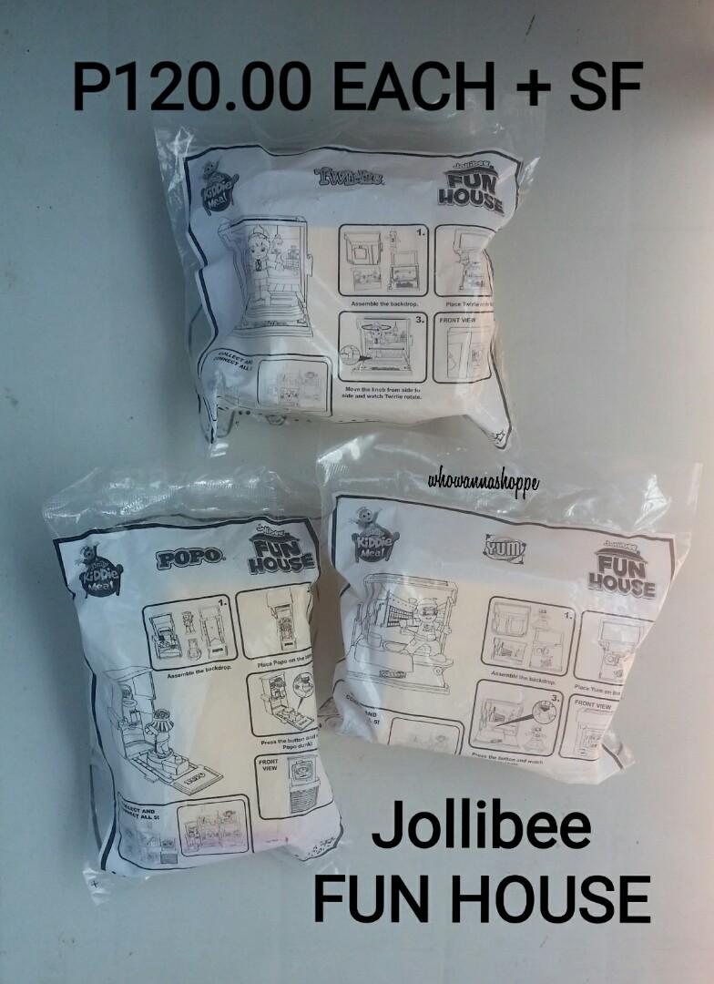 Jollibee FUN HOUSE, Hobbies & Toys, Toys & Games on Carousell