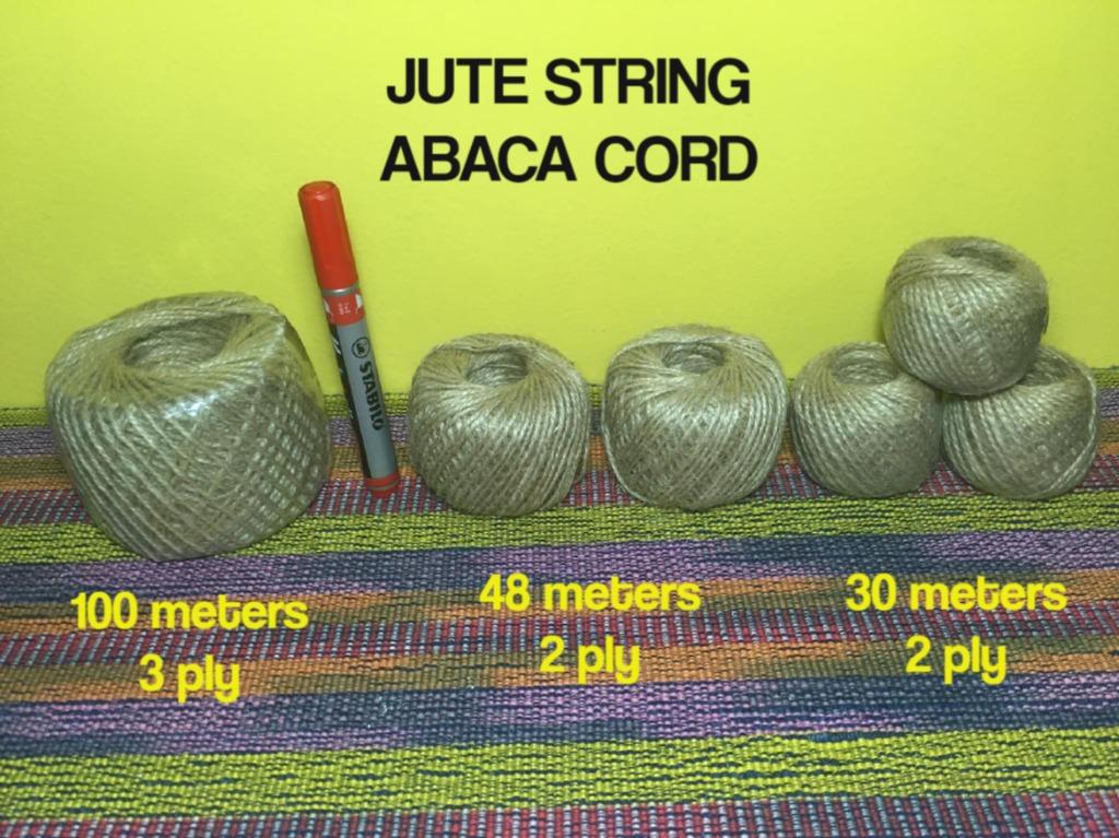 Jute String/ Abaca Cord, Hobbies & Toys, Stationary & Craft, Craft ...