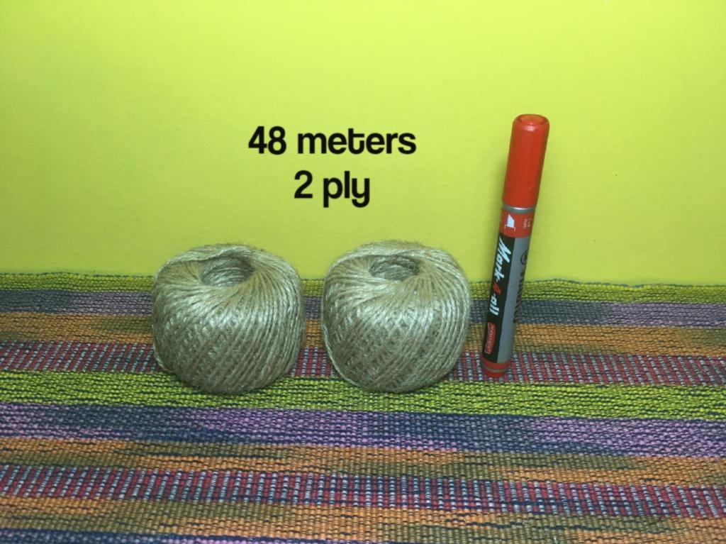 Jute String/ Abaca Cord, Hobbies & Toys, Stationary & Craft, Craft ...