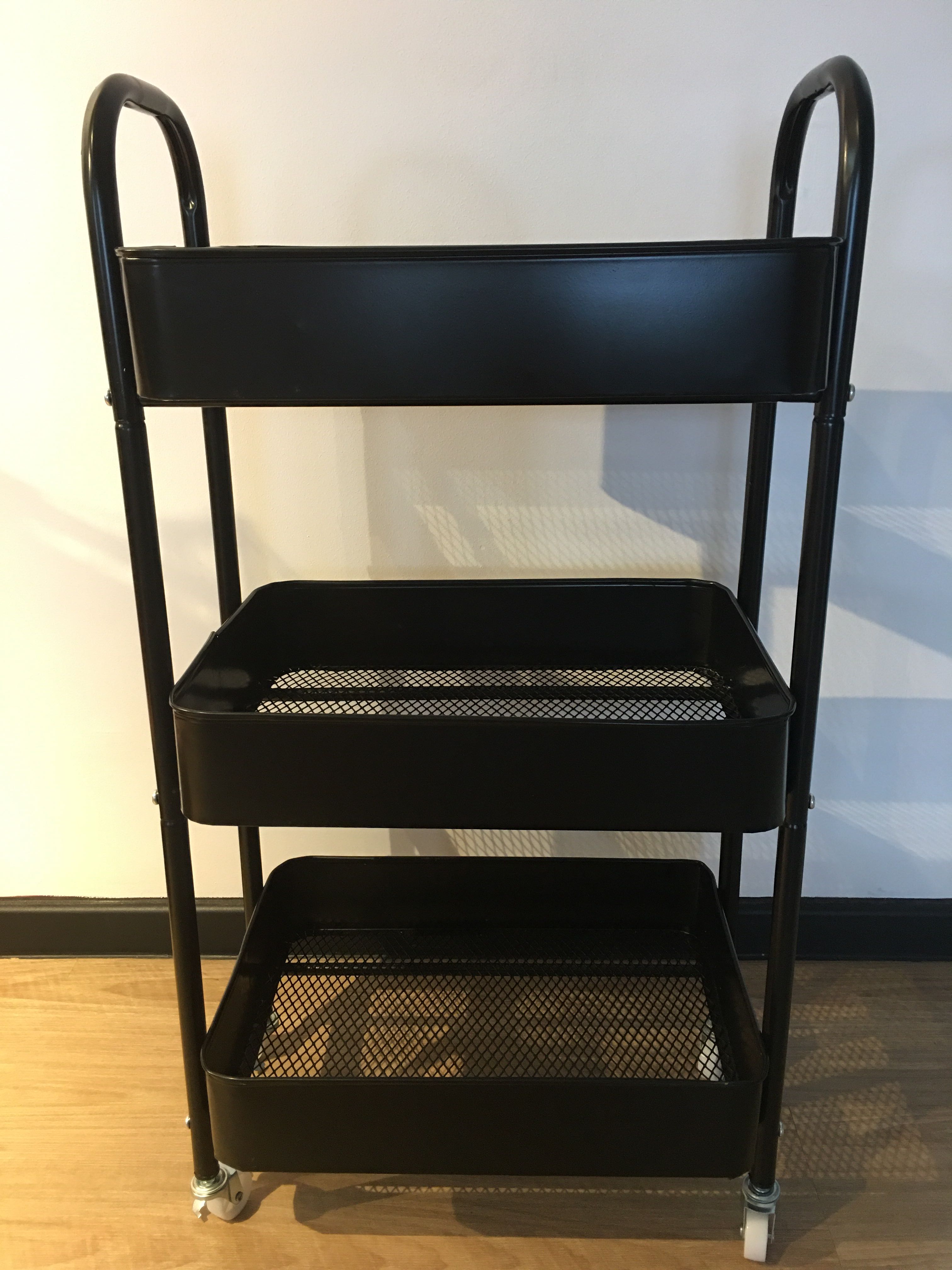 Kitchen 3-storey Rack Trolley, Furniture & Home Living, Bathroom ...