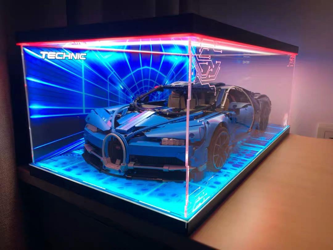 acrylic display case with light for LEGO Technic cars , Hobbies & Toys ...