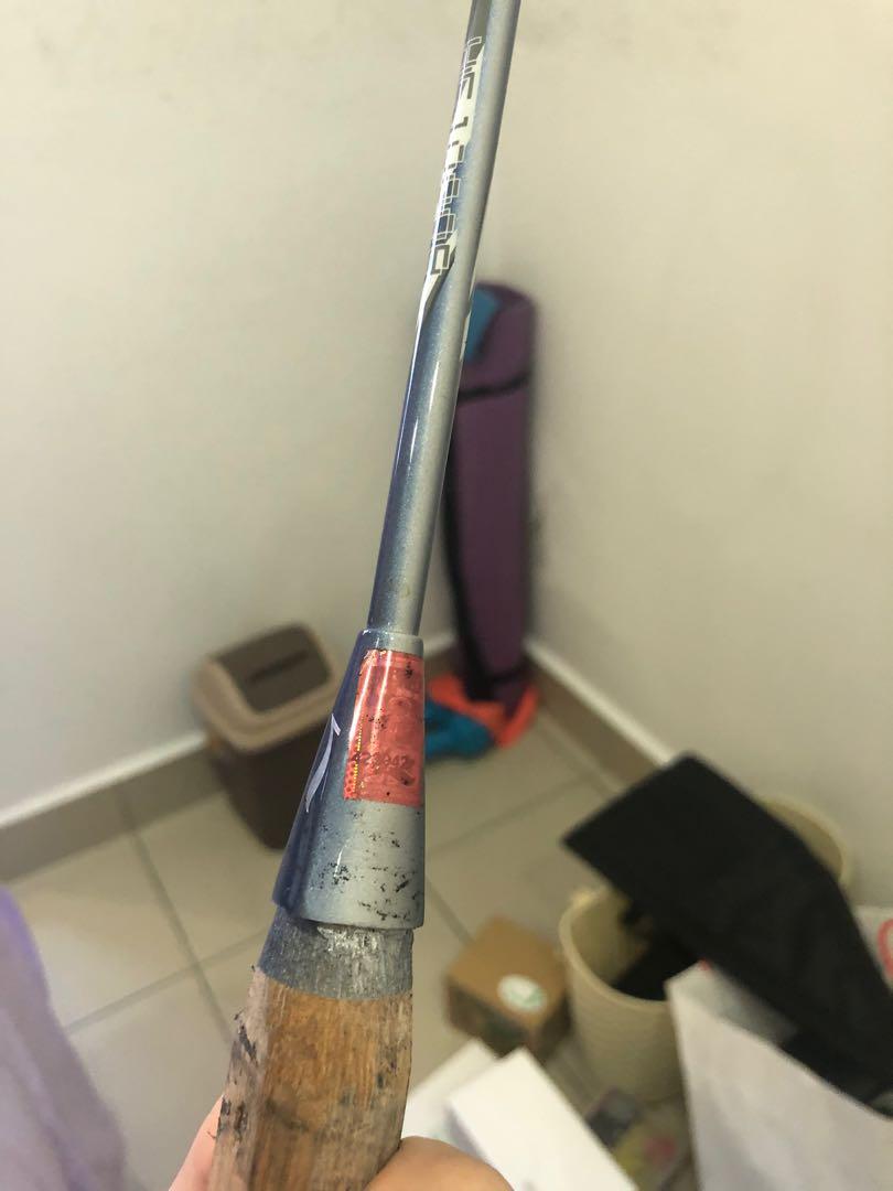 Lining High Carbon HC1000B Badminton Racket, Sports Equipment, Sports ...