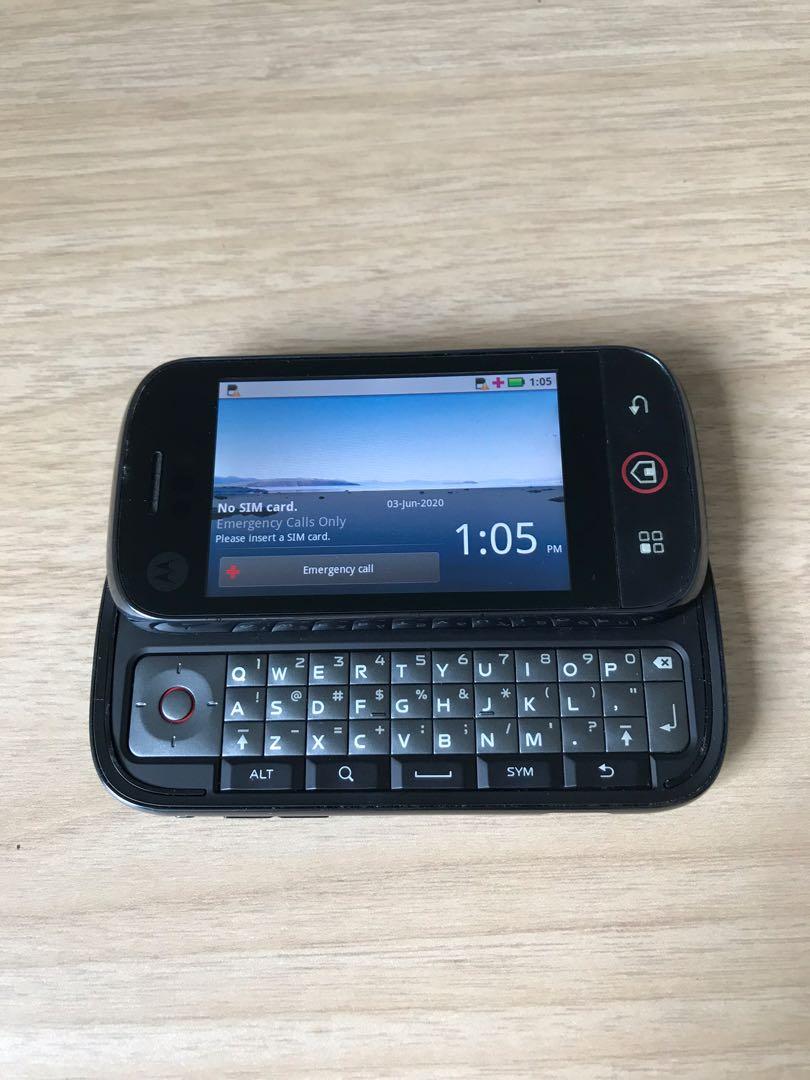 Motorola CLIQ Phone, Mobile Phones & Gadgets, Mobile Phones, Android ...