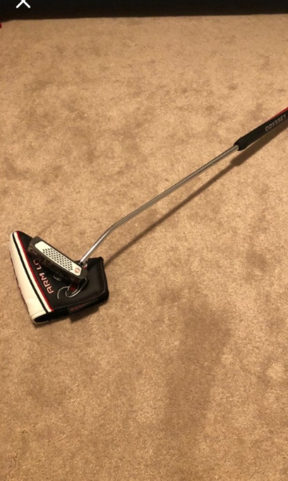 Odyssey Arm Lock Putter 40"(Golf), Sports Equipment, Sports & Games ...