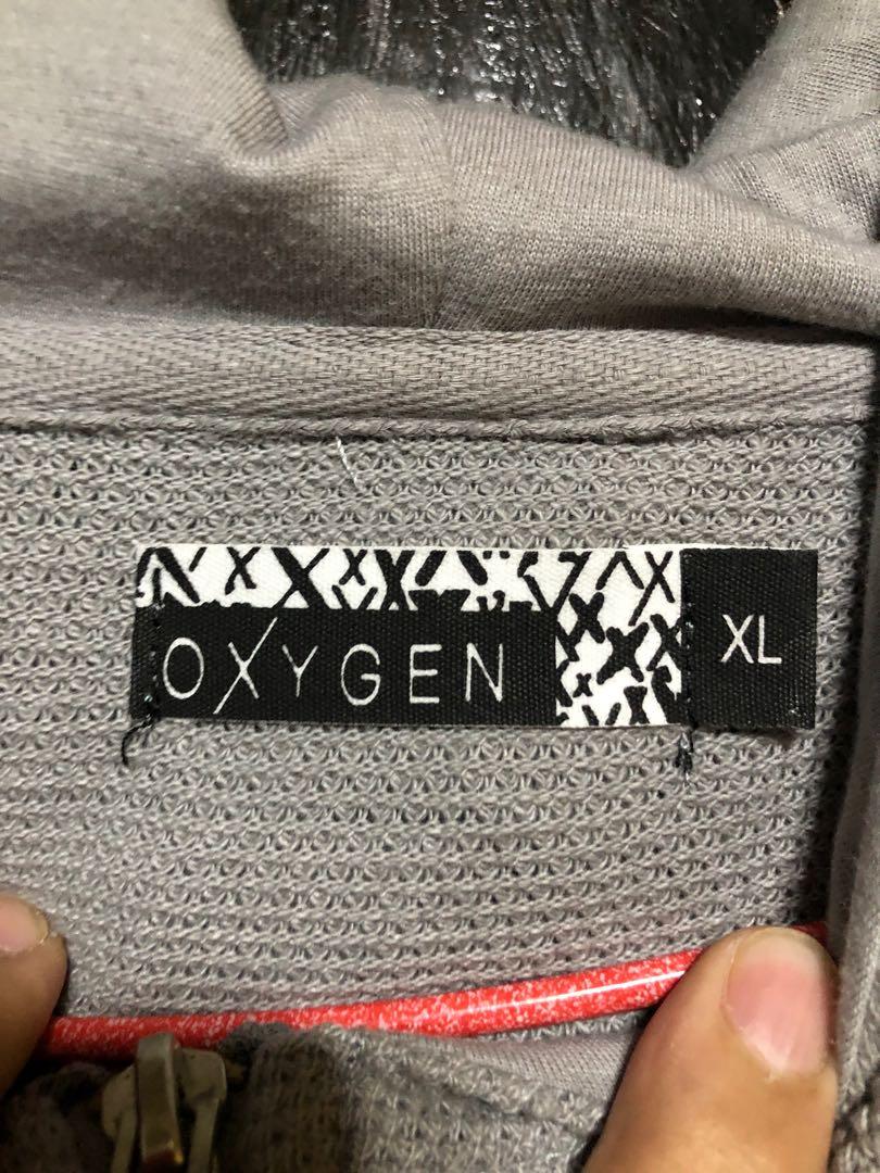 Oxygen -Hoodie Jacket, Men's Fashion, Tops & Sets, Hoodies on Carousell