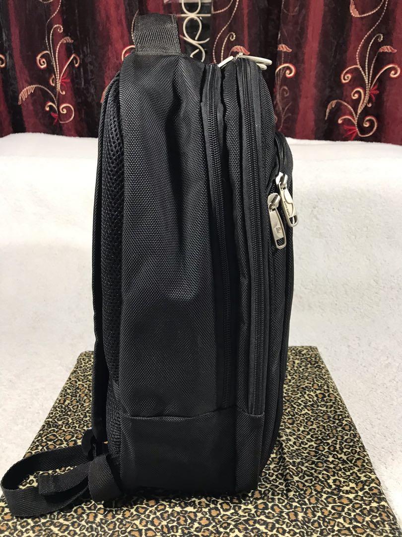 Pierre Cardin laptop bag backpack multipurpose, Men's Fashion, Bags ...