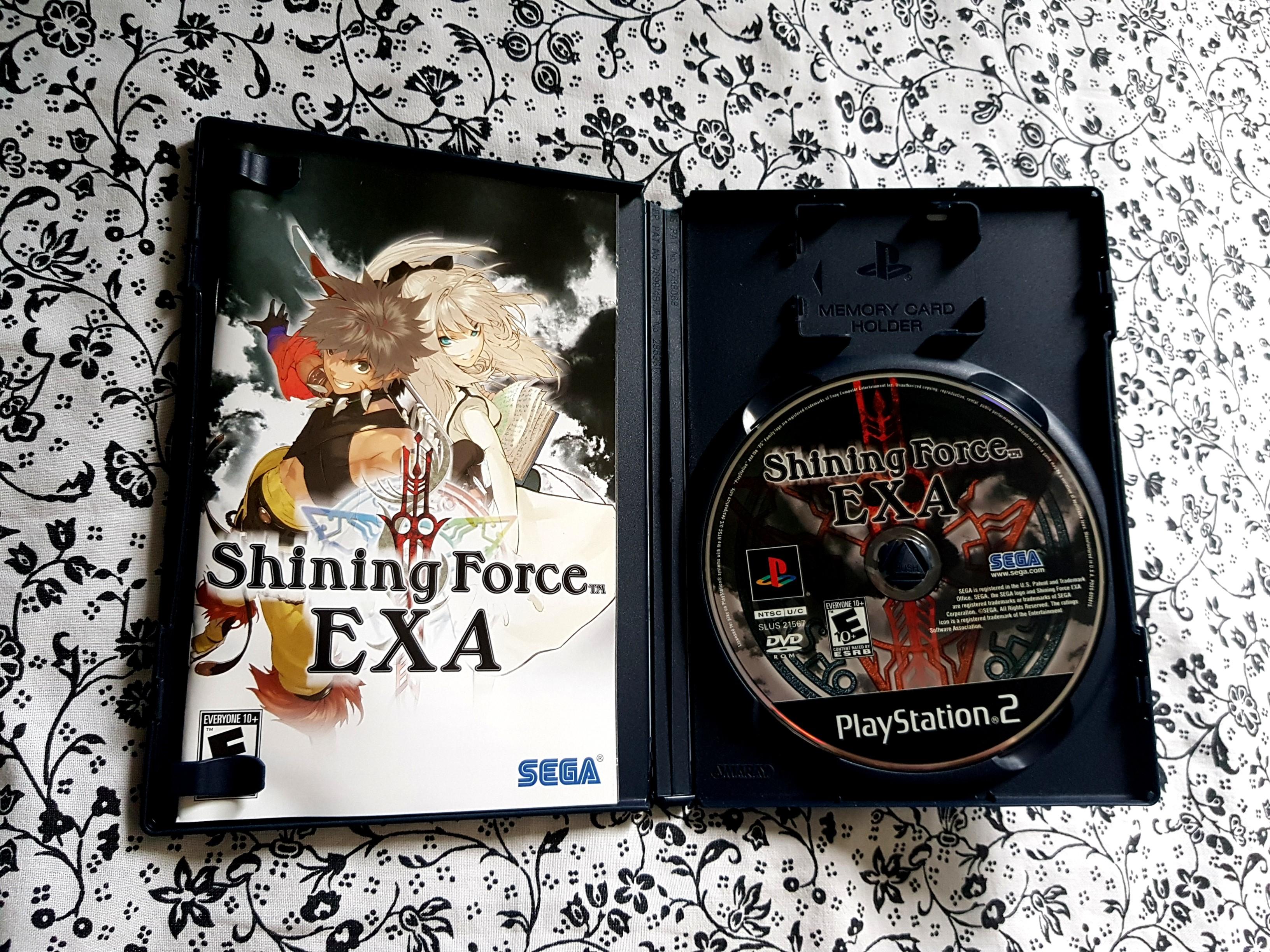 playstation 2 Shining Force EXA, Video Gaming, Video Games, PlayStation ...