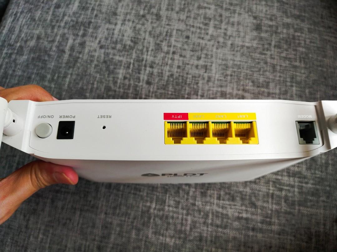 PLDT Home Fibr Modem, Computers & Tech, Parts & Accessories, Networking ...
