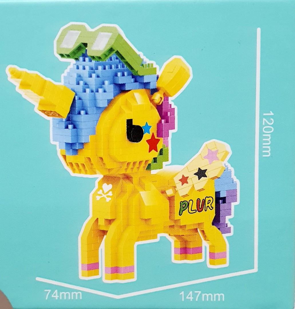Unicorn Bricks Figure (Balody), Hobbies & Toys, Toys & Games on Carousell