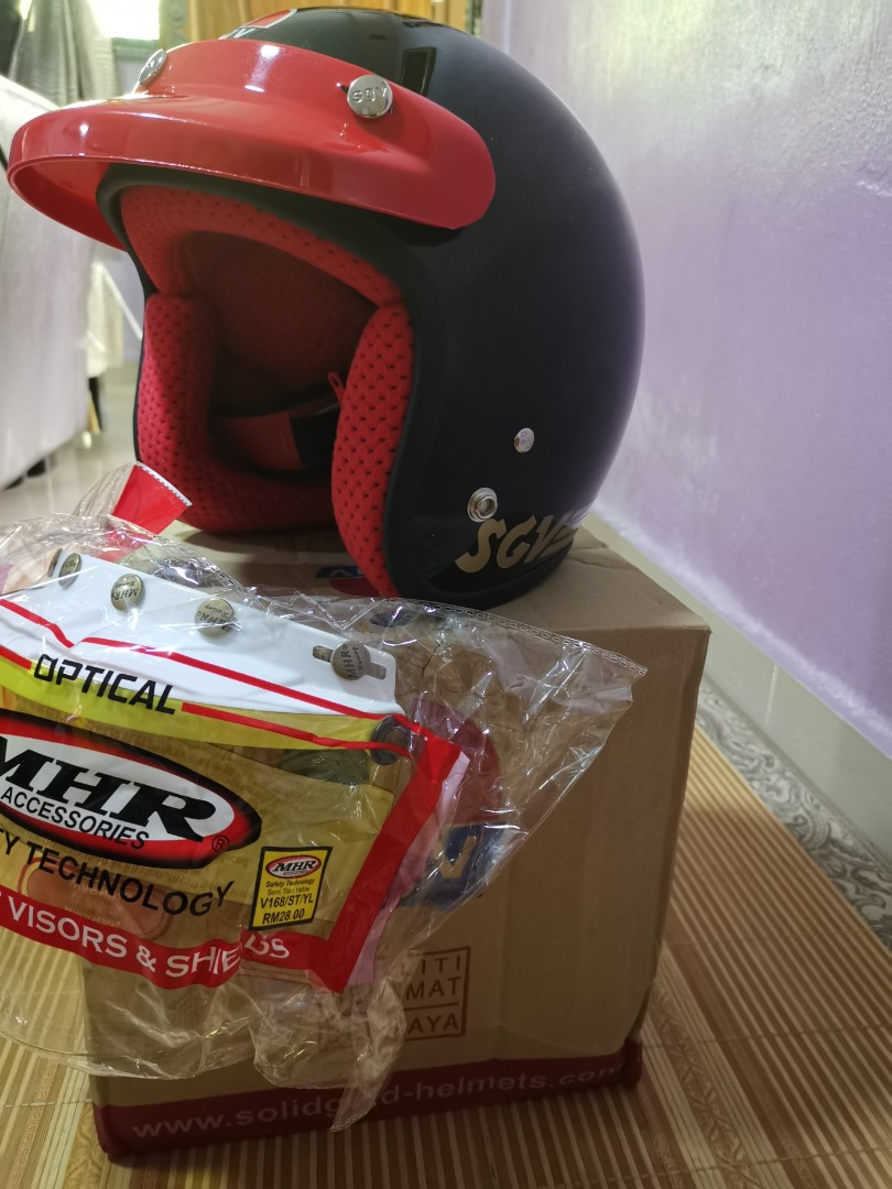 Sgv helmet Special Edition with tinted Yellow visor, Motorcycles ...