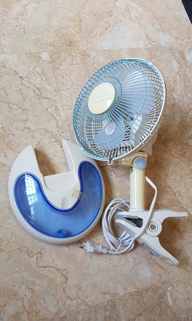 SOUNDTECH 7" Clip or Table Fan ( Two Way Uses ), Furniture & Home ...