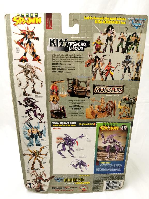 SPAWN CYBER TOOTH FIGURINE, Hobbies & Toys, Toys & Games on Carousell