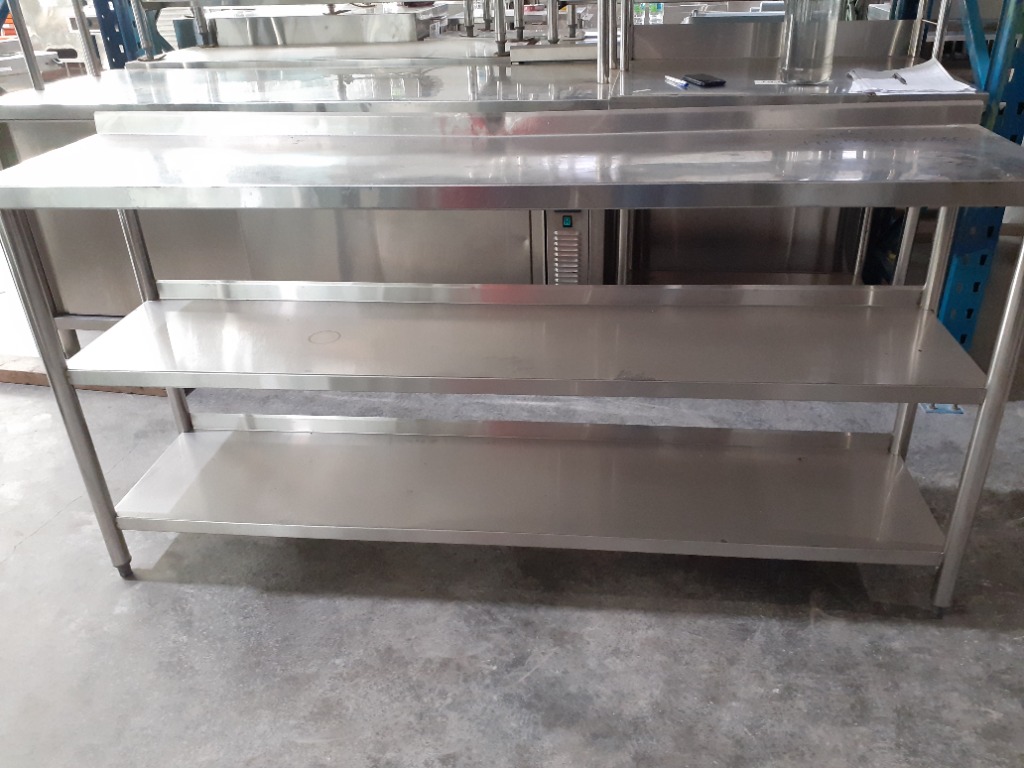 Stainless steel 3 tier work table, Home Appliances, Kitchenware on ...