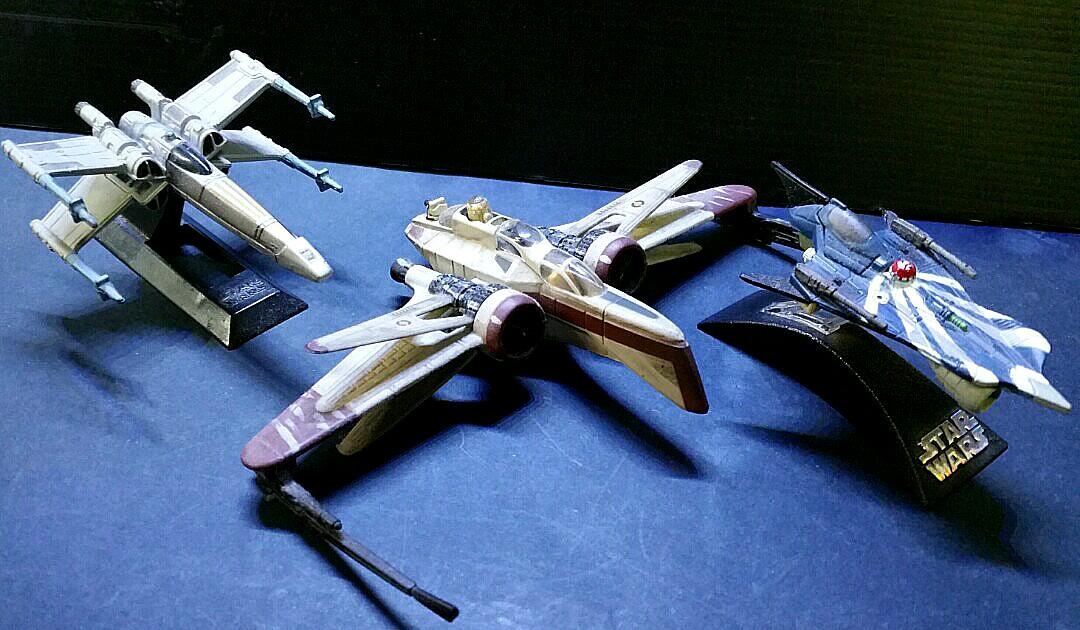 Star wars mini fighter jet diecast all 3 for $28, Hobbies & Toys, Toys ...