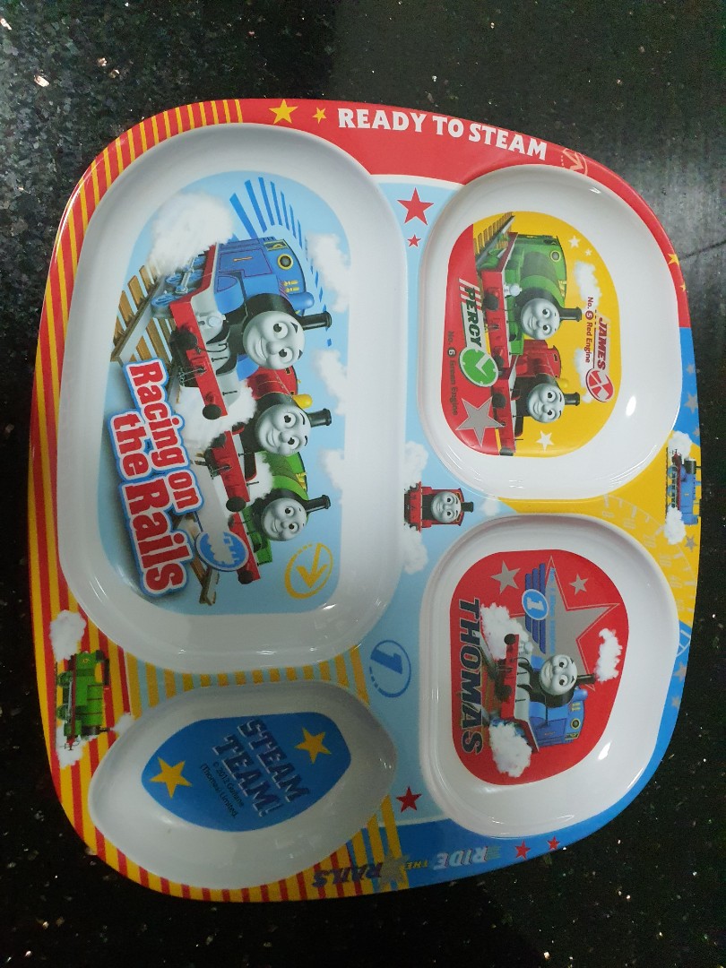 Thomas and Friends plates, Furniture & Home Living, Kitchenware ...