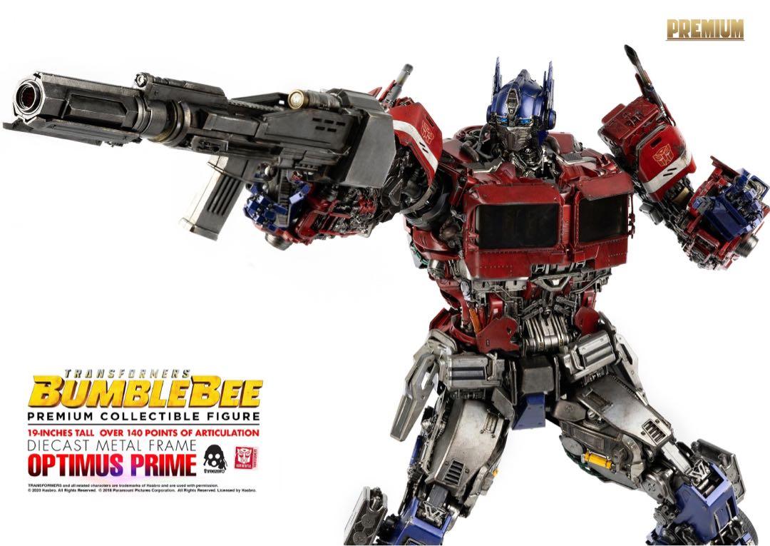 Threezero x HASBRO : Transformers Bumblebee - Optimus Prime Premium Collectible Figure (Non Hot ...