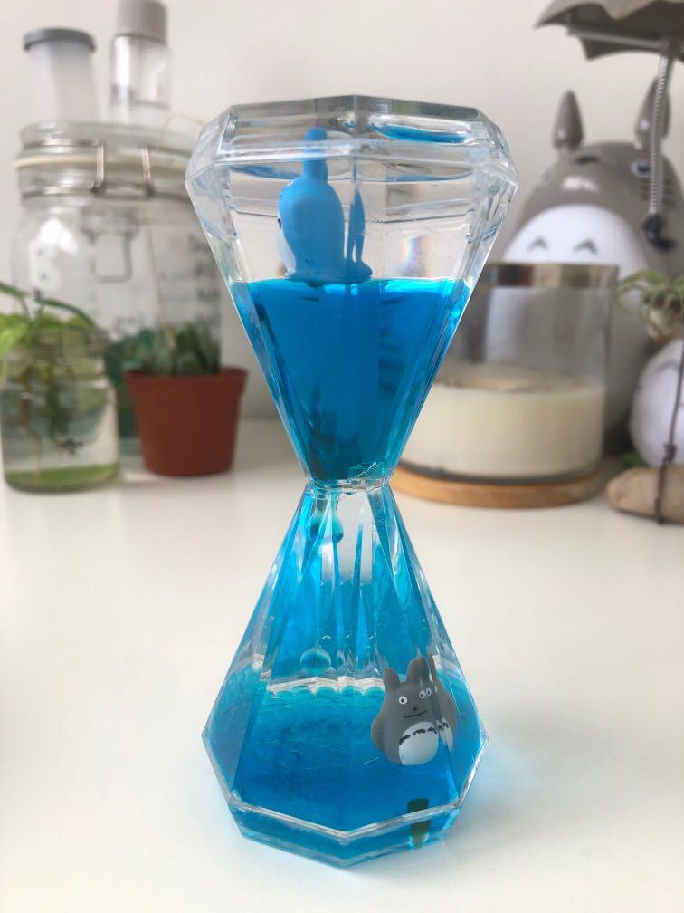 Totoro Hourglass Liquid Motion Drop Timer, Furniture & Home Living ...