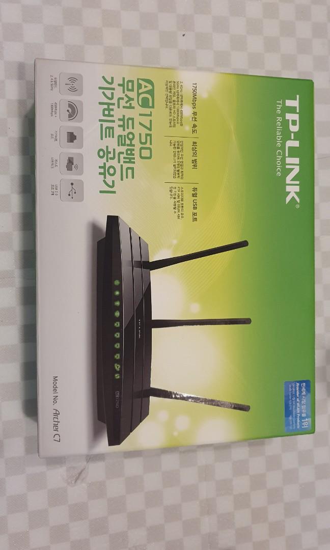 TP Link Archer AC7 1750, Computers & Tech, Parts & Accessories ...