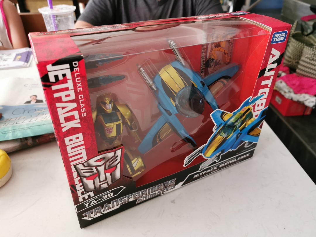 Transformers Animated Jetpack Bumblebee, Hobbies & Toys, Toys & Games ...