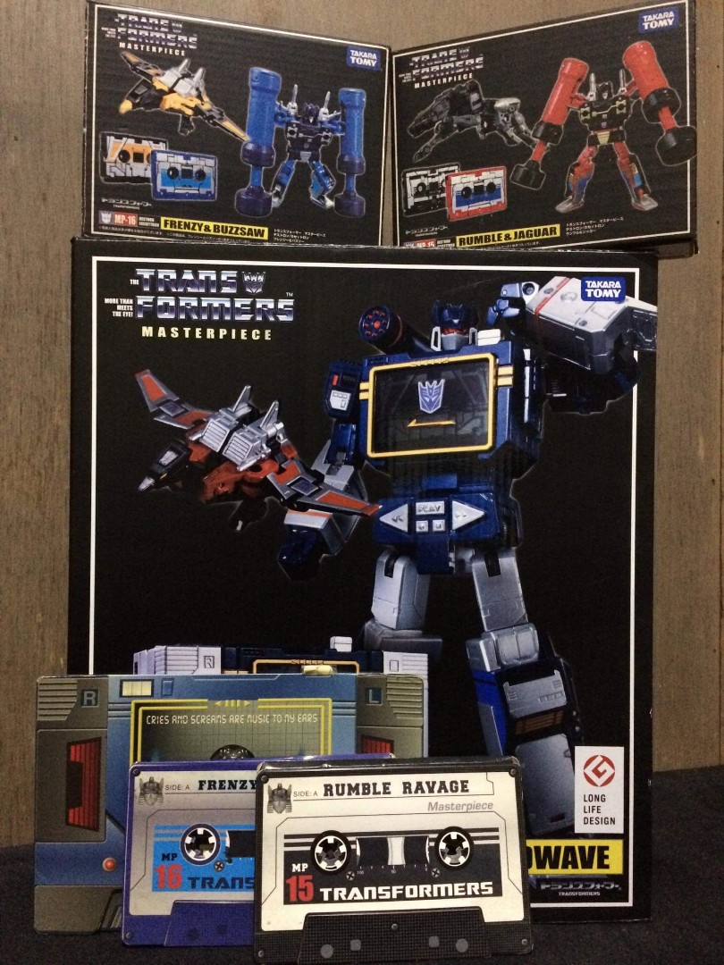 Transformers MP Soundwave, Hobbies & Toys, Toys & Games on Carousell