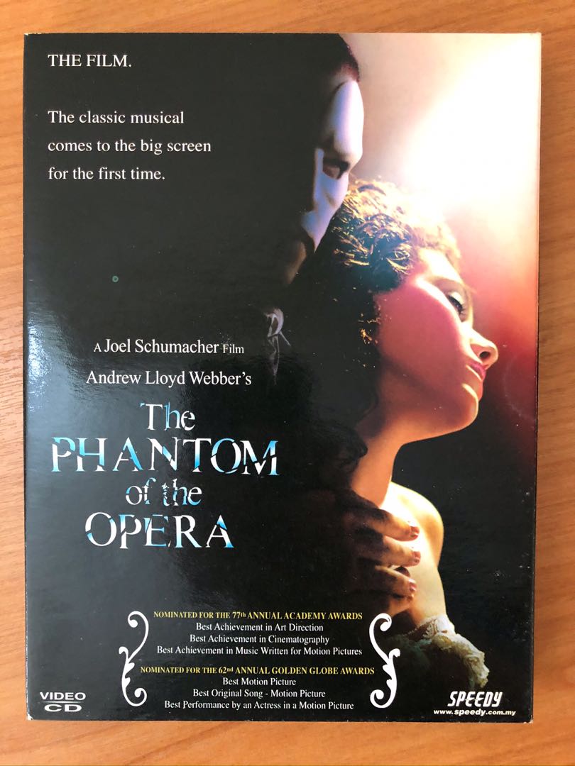 VCD - The Phantom of the Opera 歌剧魅影, Hobbies & Toys, Music & Media, CDs ...
